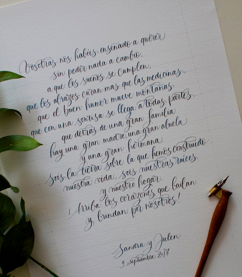 Diferencias entre caligrafía, lettering y tipografía - Hello! Creatividad